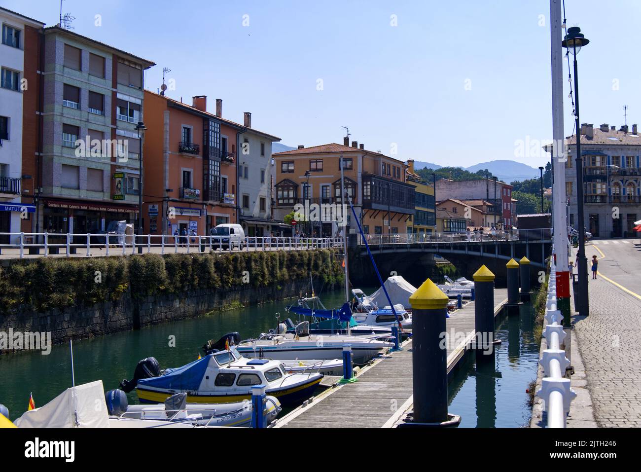 Llanes, Spain - Dock Stock Photo - Alamy