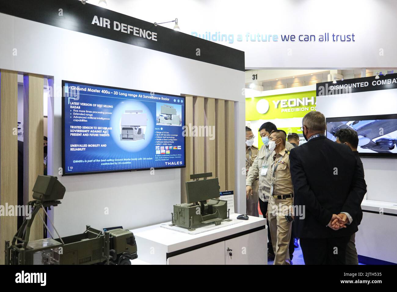 Bangkok, Thailand. 29th Aug, 2022. Defense and Security 2022 is being held from 29 August to 1 ...