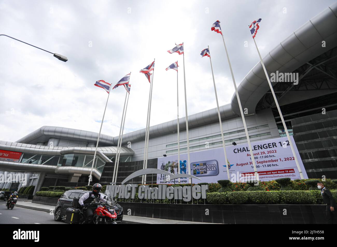 Bangkok, Thailand. 29th Aug, 2022. Defense and Security 2022 is being held from 29 August to 1 ...