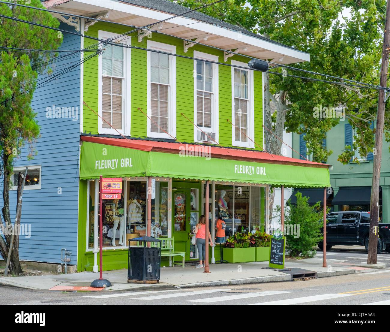 Fleurty girl hi-res stock photography and images - Alamy