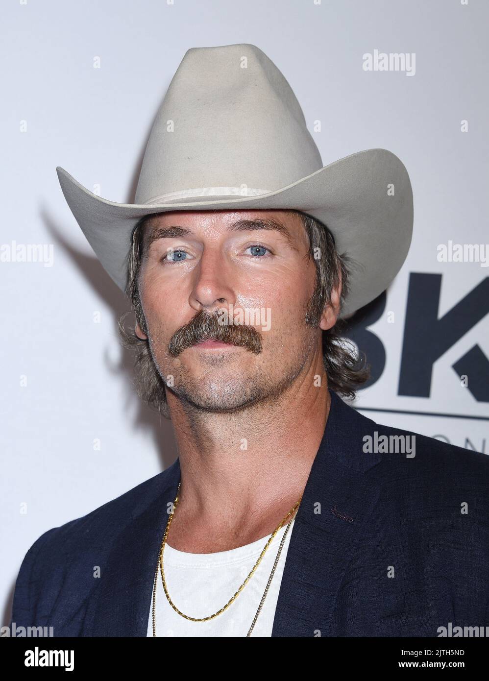 Mark Wystrach arriving to the 2022 Harold and Carole Pump Foundation ...