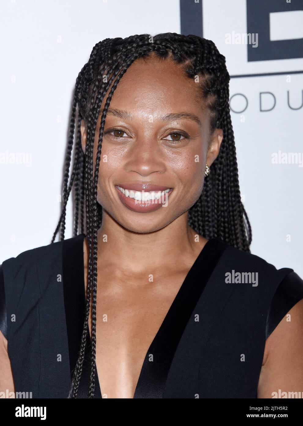 Allyson Felix arriving to the 2022 Harold and Carole Pump Foundation ...