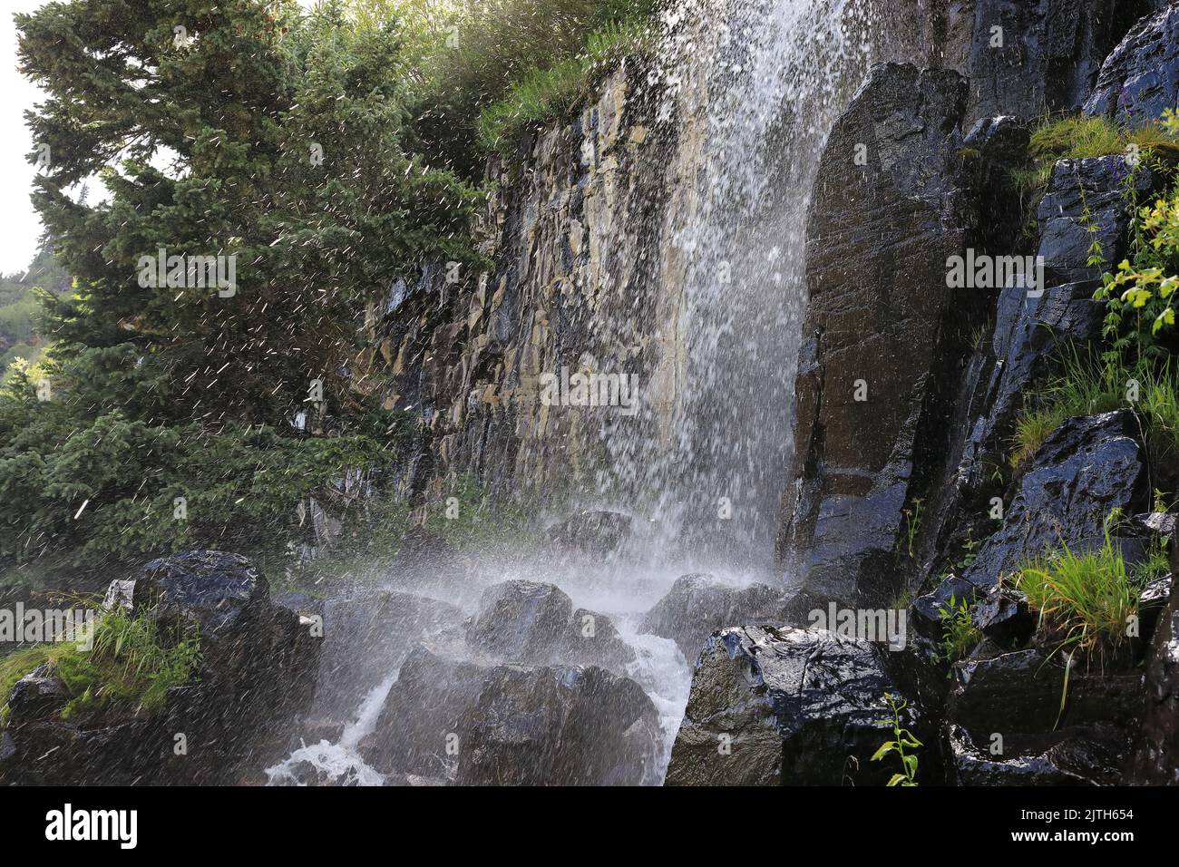 Waterfall wallpapers hi-res stock photography and images - Alamy