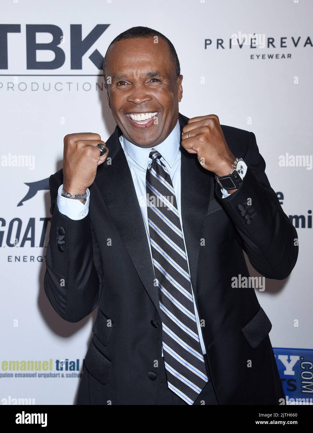 Sugar Ray Leonard arriving to the 2022 Harold and Carole Pump ...
