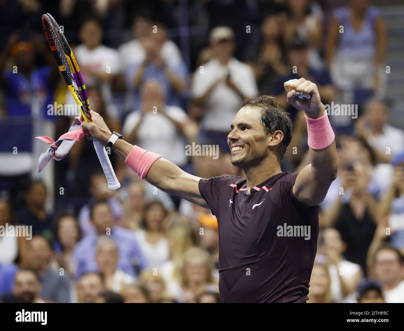 Flushing Meadow, United Stated. 30th Aug, 2022. Rafael Nadal of Spain ...