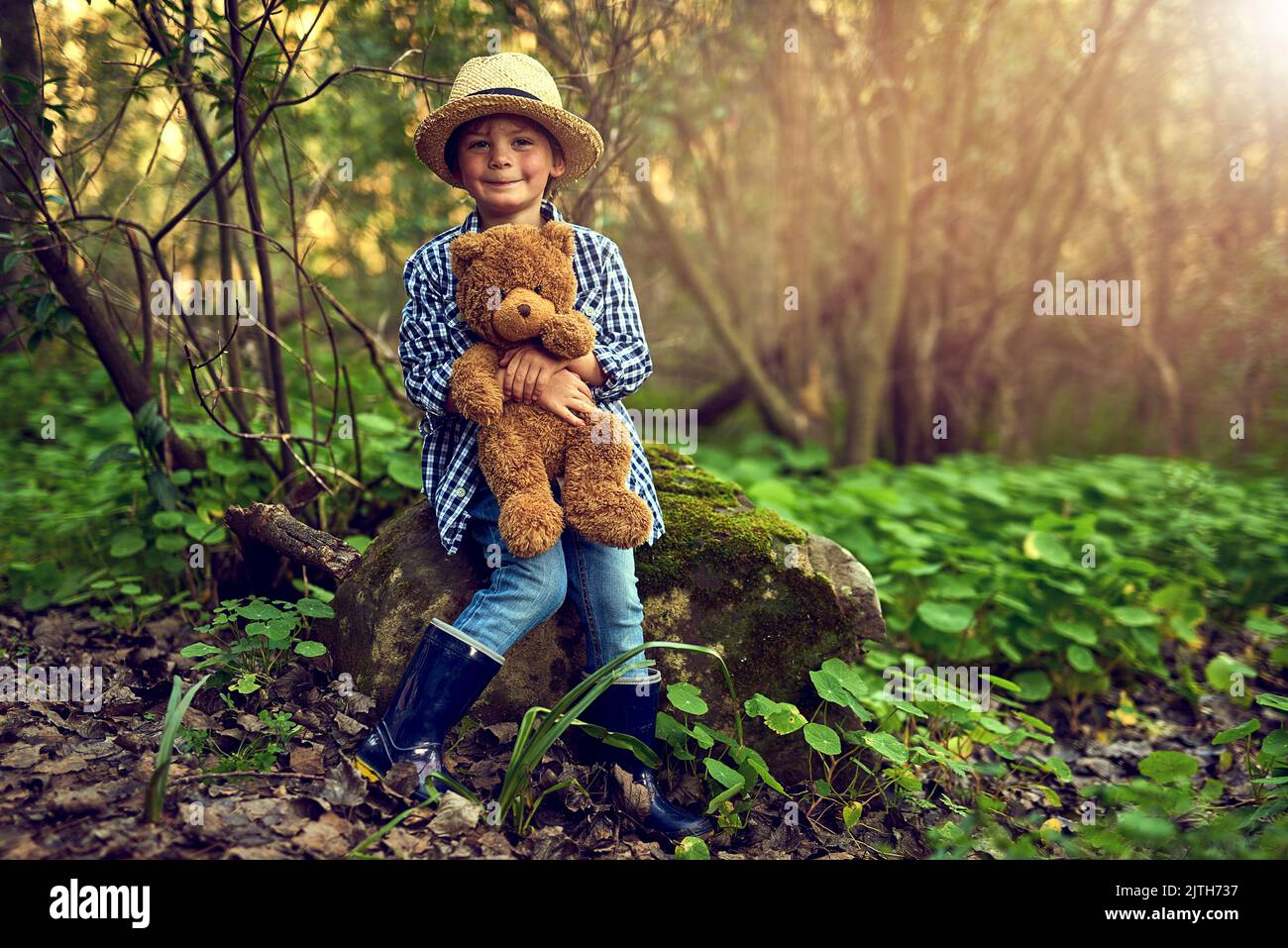 Teddy wanted me to show him where he was born. a little boy sitting in ...