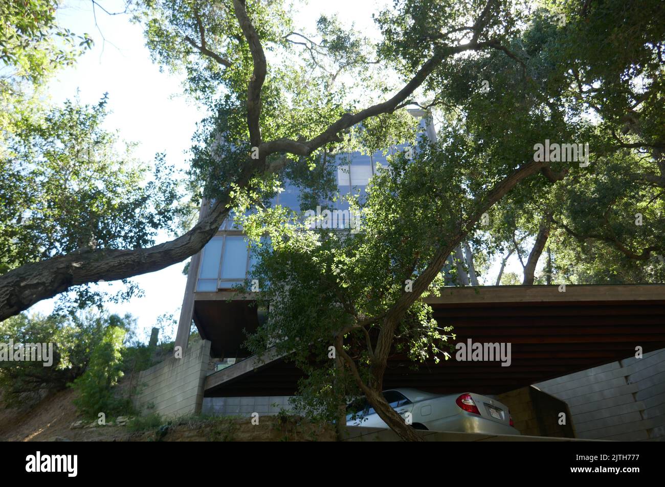 Los Angeles, California, USA 27th August 2022 Architect John Lautner's ...