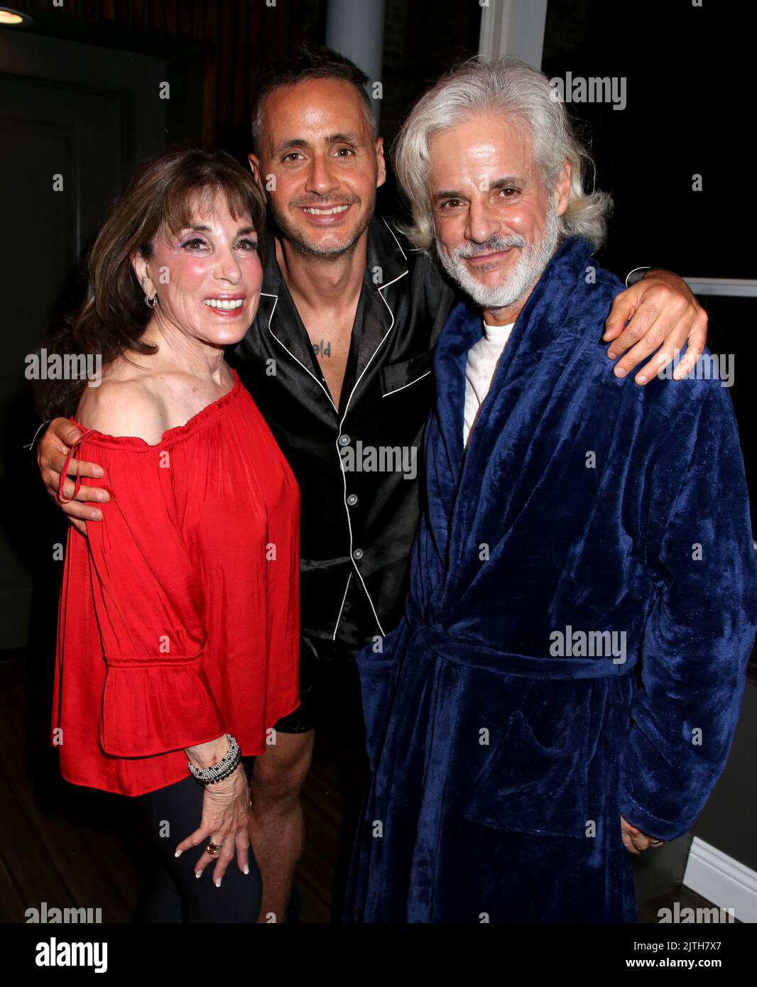 Kate Linder, Matt de Rogatis and Christian LeBlanc attending 'Cat On A ...