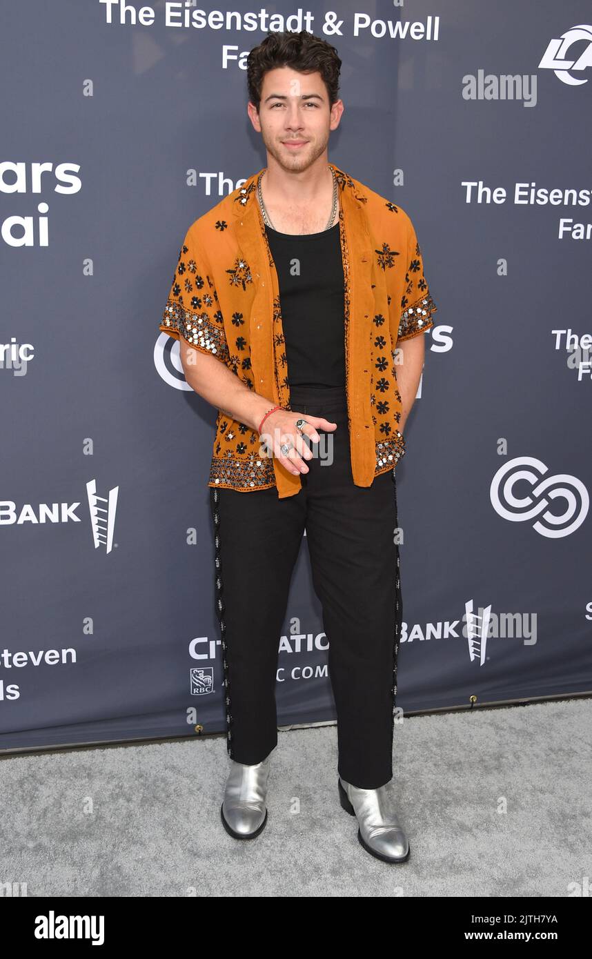 Nick Jonas arriving to the Cedars-Sinai Board of Governors 50th ...