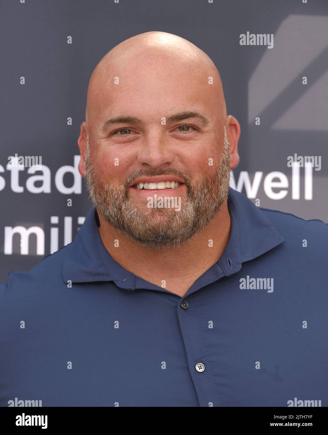 Andrew Whitworth arriving to the Cedars-Sinai Board of Governors 50th ...