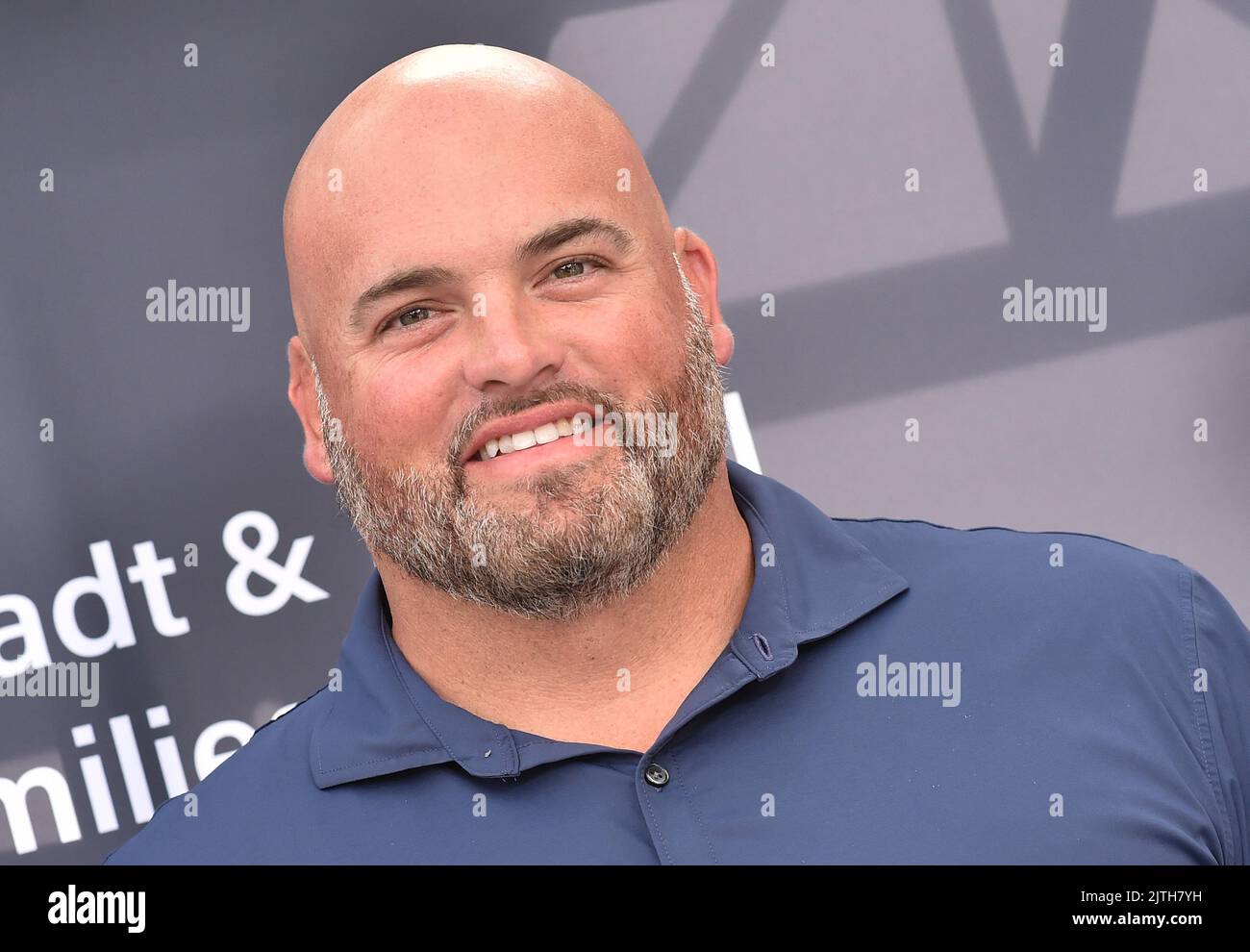Andrew Whitworth arriving to the Cedars-Sinai Board of Governors 50th ...