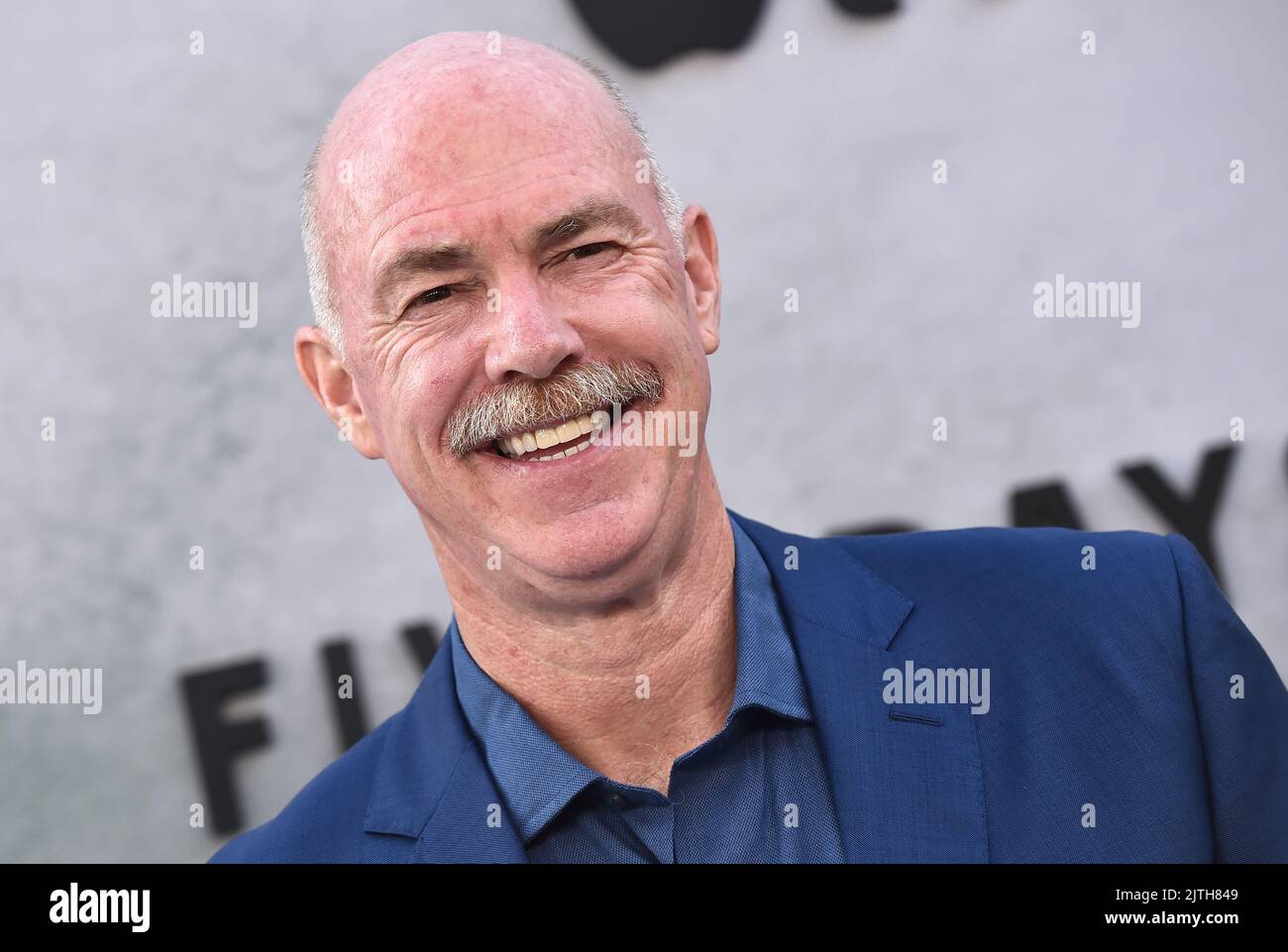 Michael Gaston arriving to the Apple TV+ Limited Series "Five Days at ...