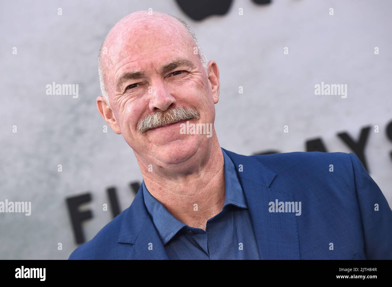 Michael Gaston arriving to the Apple TV+ Limited Series "Five Days at ...