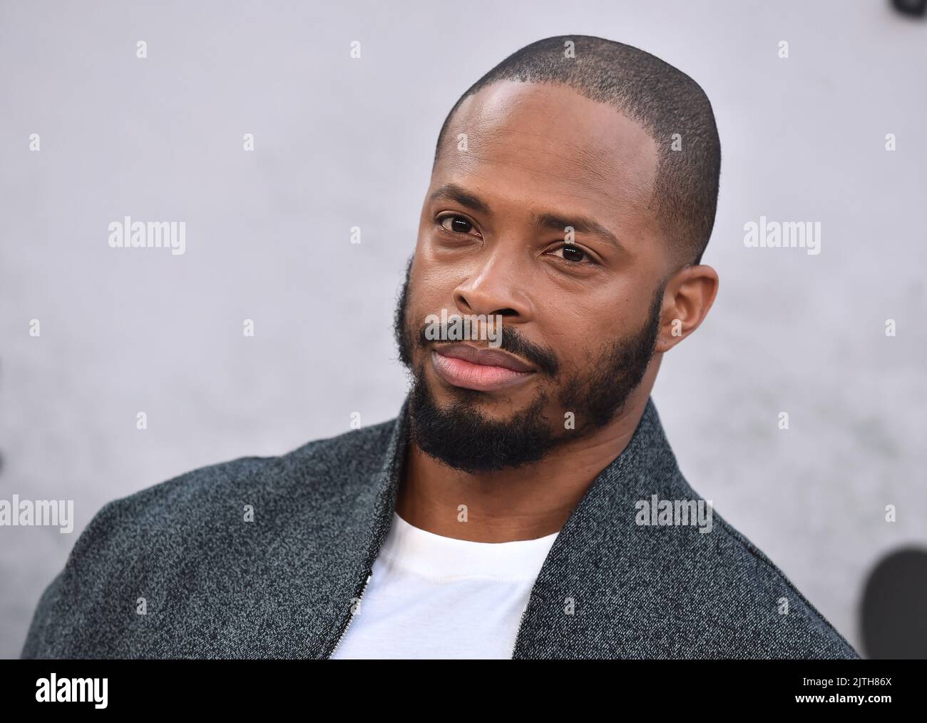 Cornelius Smith Jr. arriving to the Apple TV+ Limited Series "Five Days ...