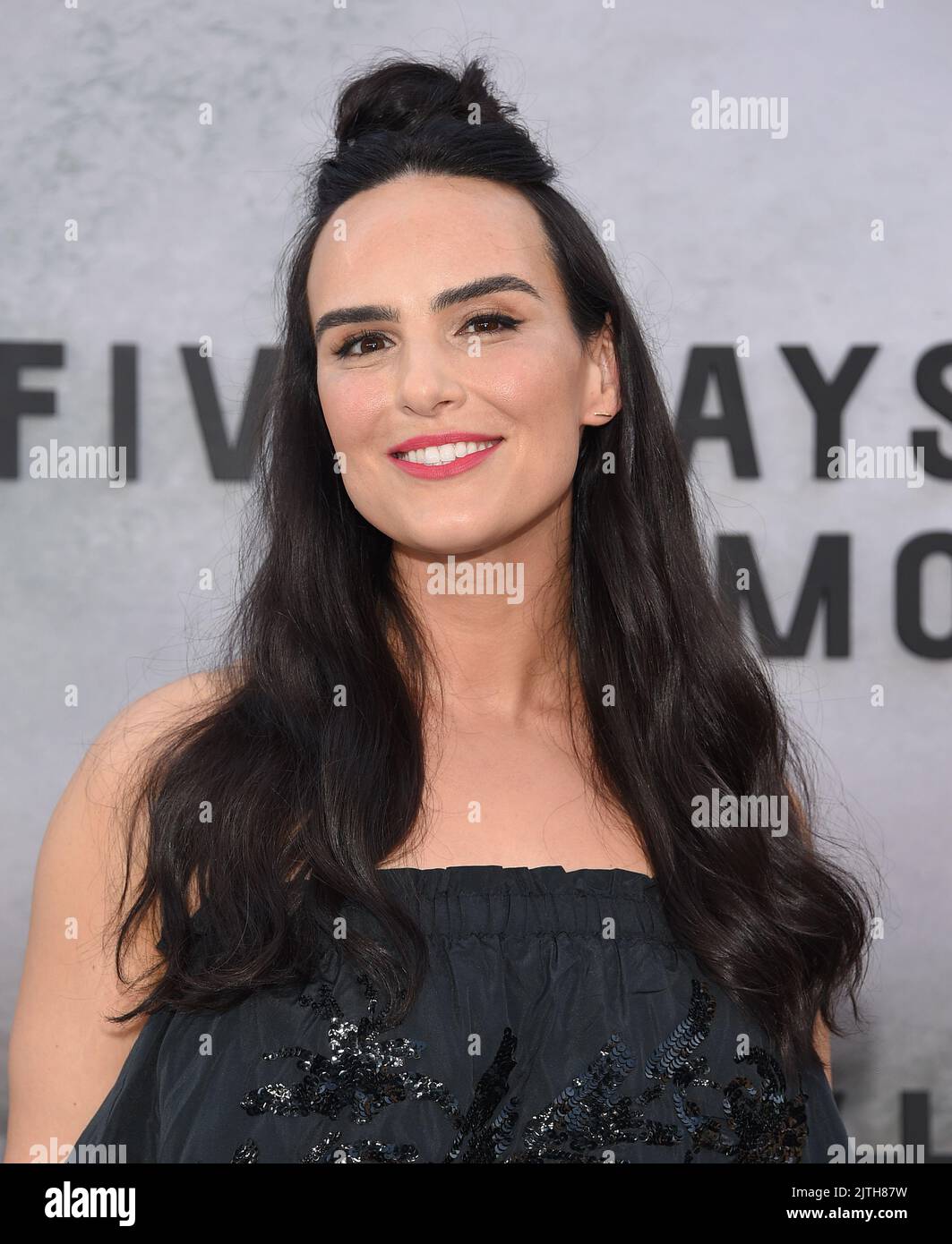 Molly Hager arriving to the Apple TV+ Limited Series "Five Days at ...