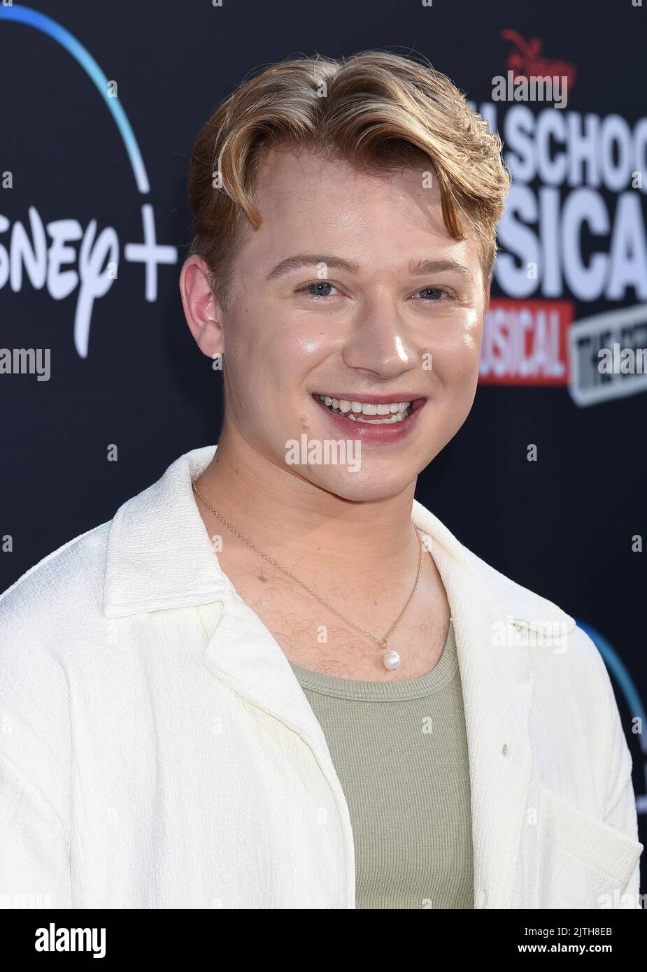 Joe Serafini arriving to the "High School Musical: The Musical Series ...