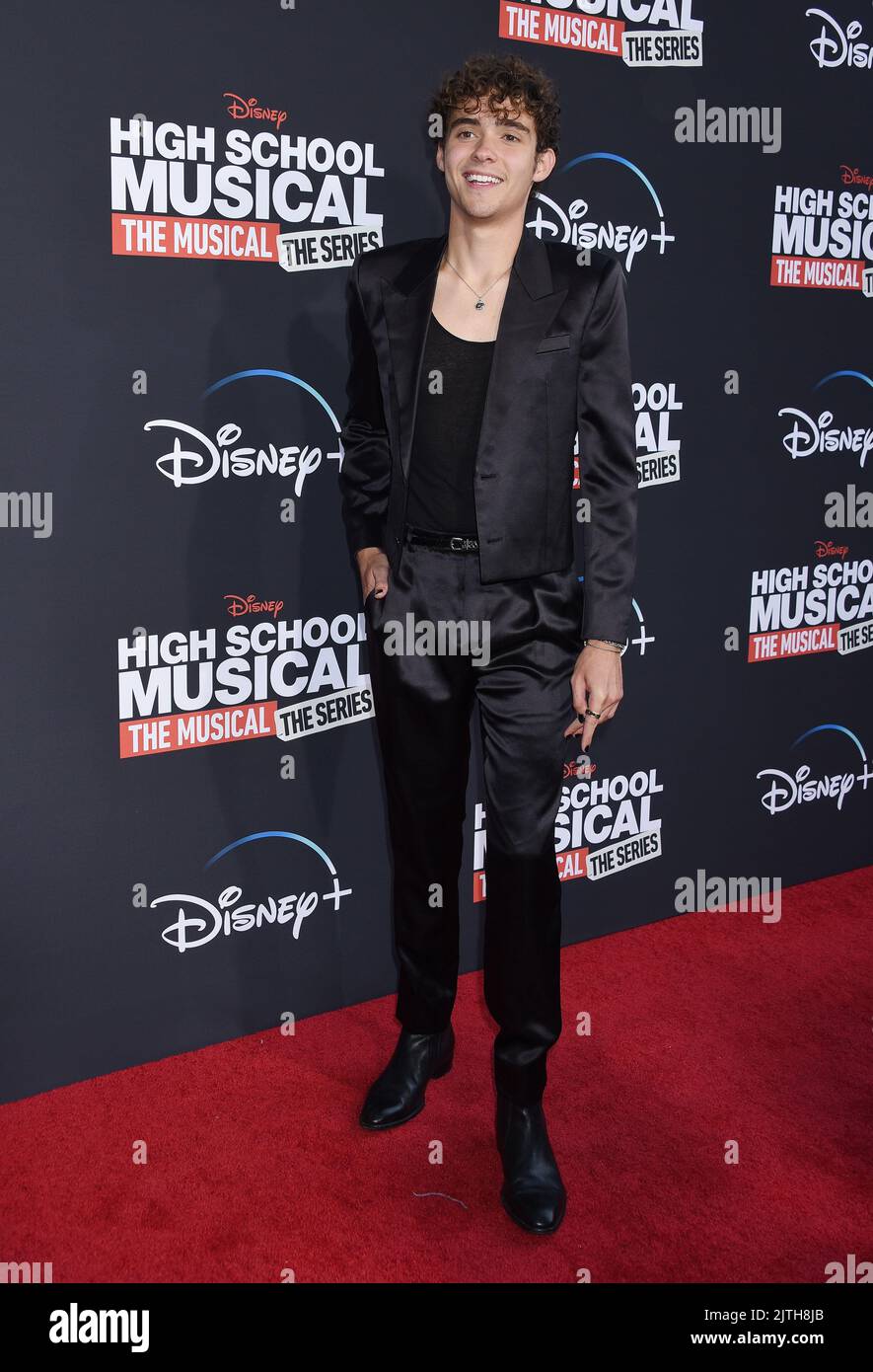 Joshua Bassett arriving to the "High School Musical: The Musical Series ...