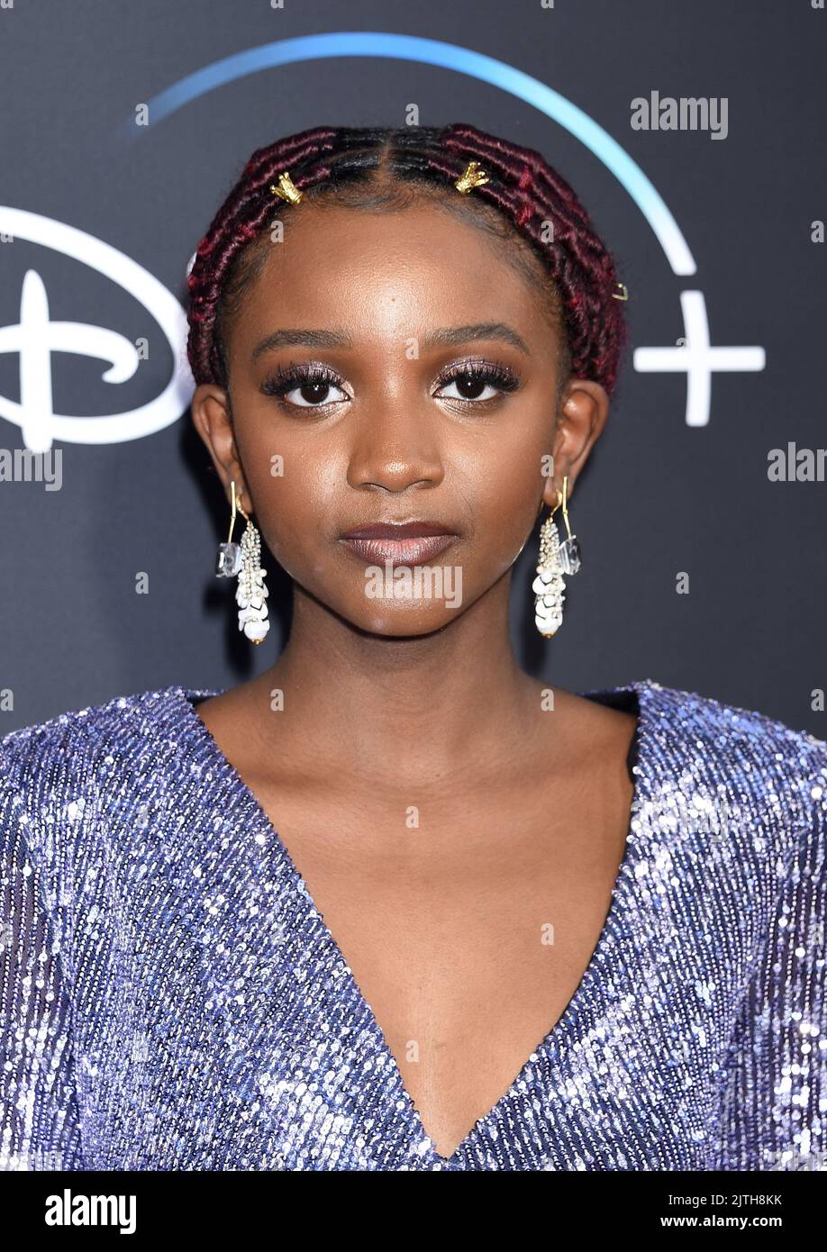 Aria Brooks arriving to the "High School Musical: The Musical Series ...