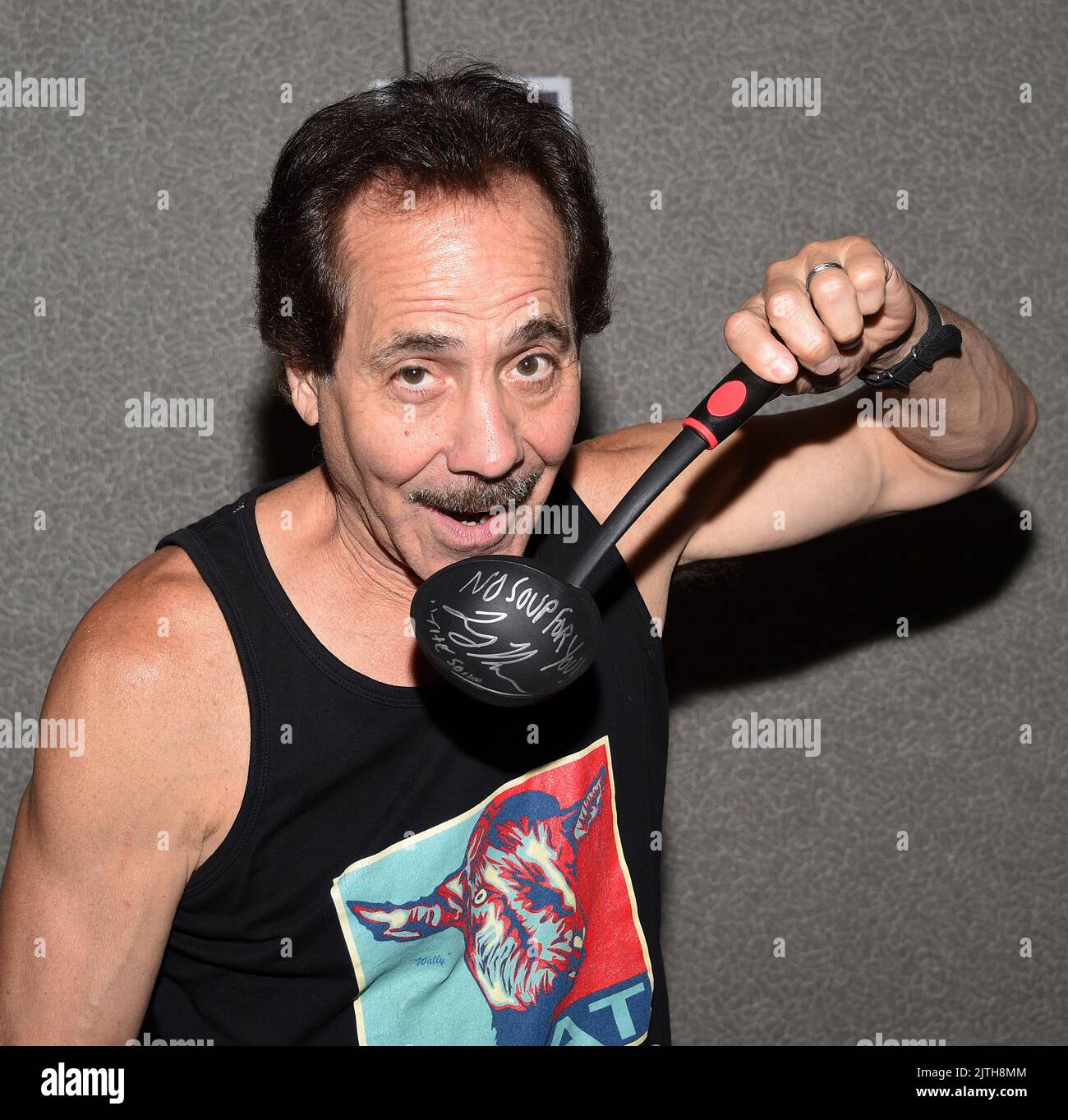 Larry Thomas at the summer 2022 Hollywood Show held at the Los Angeles ...