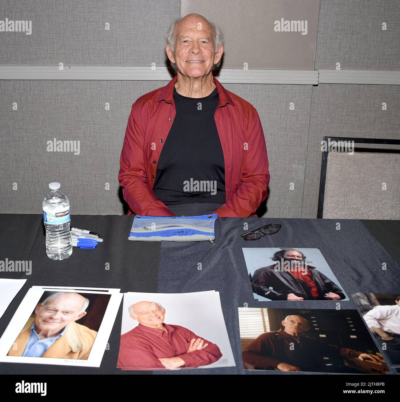 Max Gail at the summer 2022 Hollywood Show held at the Los Angeles ...