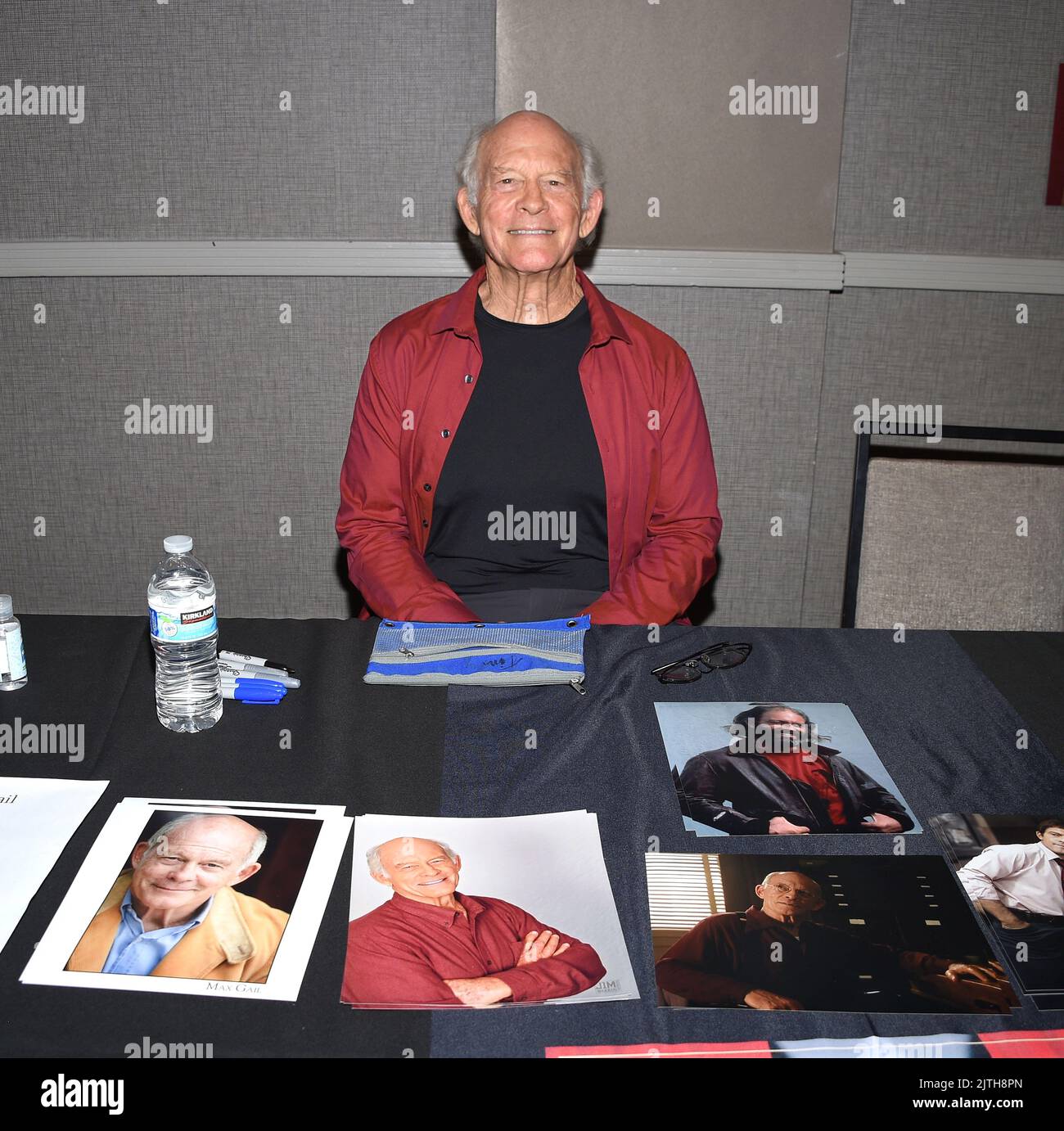 Max Gail at the summer 2022 Hollywood Show held at the Los Angeles ...