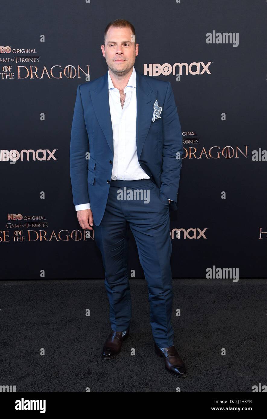 Ryan Condal arriving to HBO’s ‘House of the Dragon’ Premiere at the ...