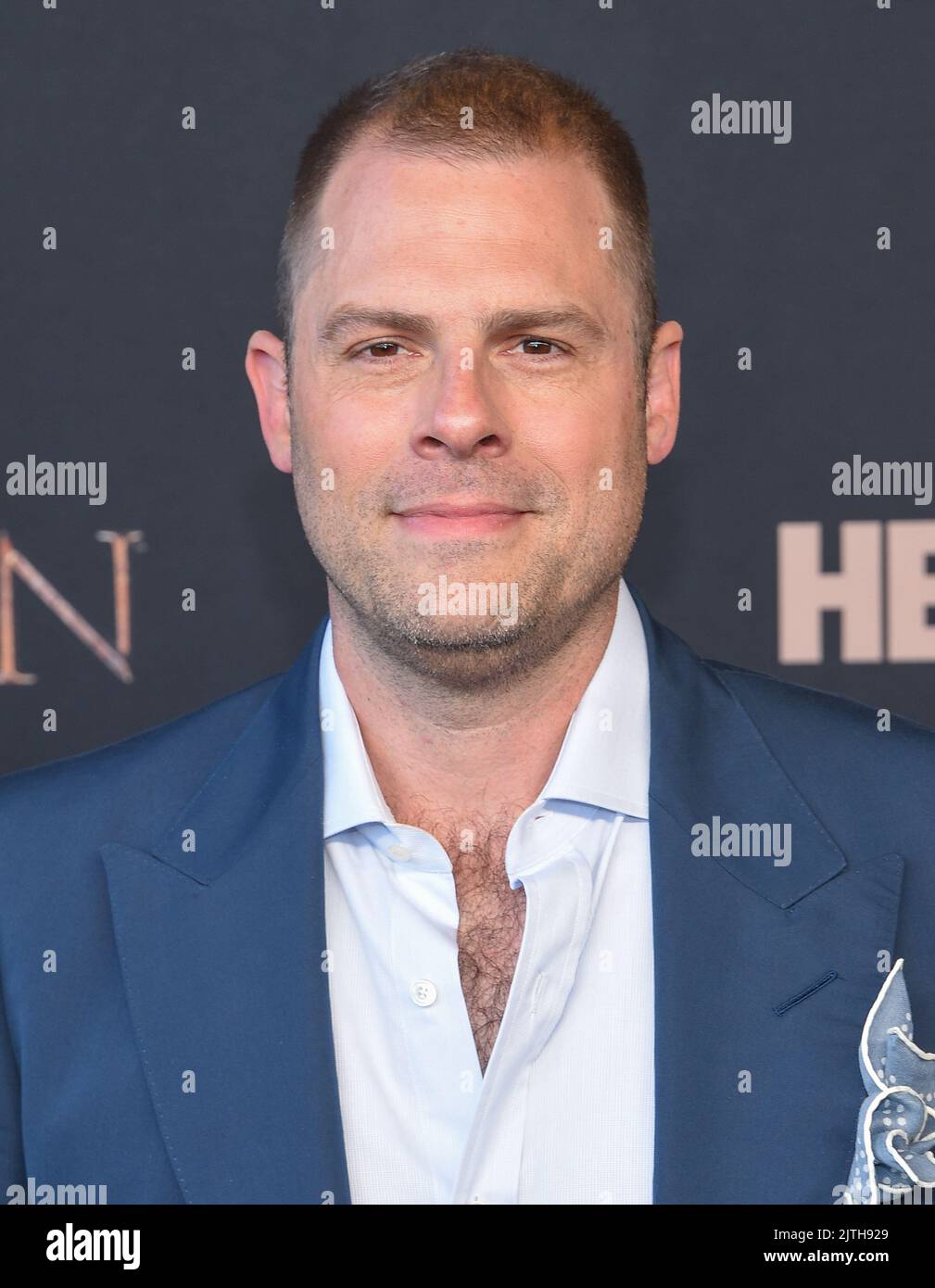 Ryan Condal arriving to HBO’s ‘House of the Dragon’ Premiere at the Academy Museum on July 27 ...