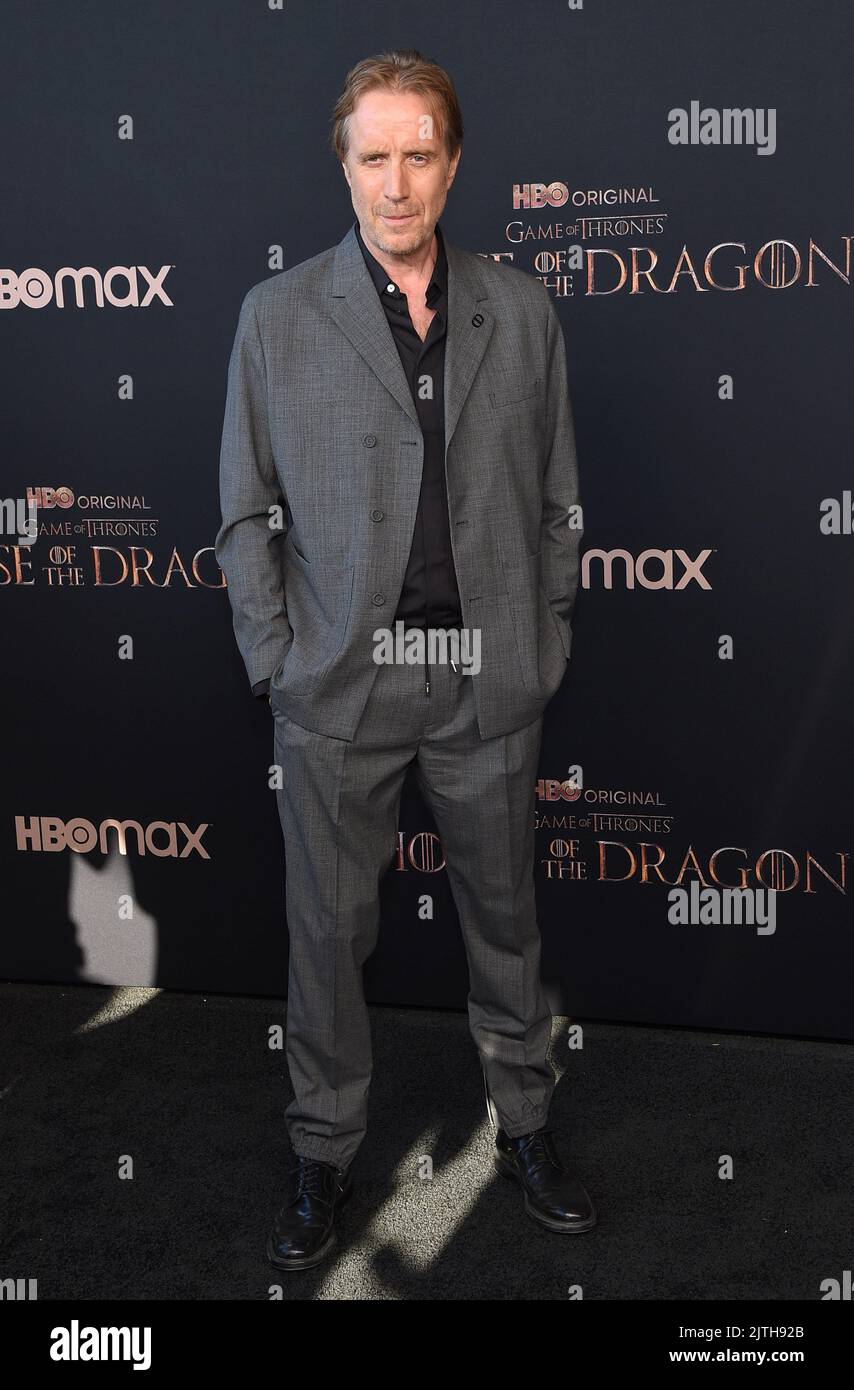 Rhys Ifans arriving to HBO’s ‘House of the Dragon’ Premiere at the ...