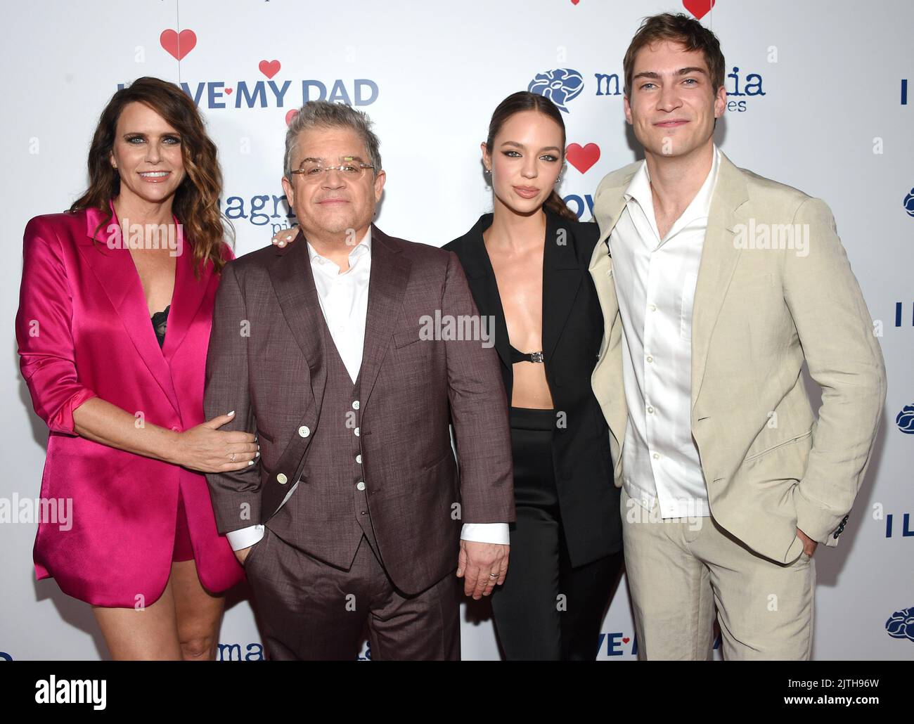 Amy Landecker, Patton Oswalt, Claudia Sulewski and James Morosini ...