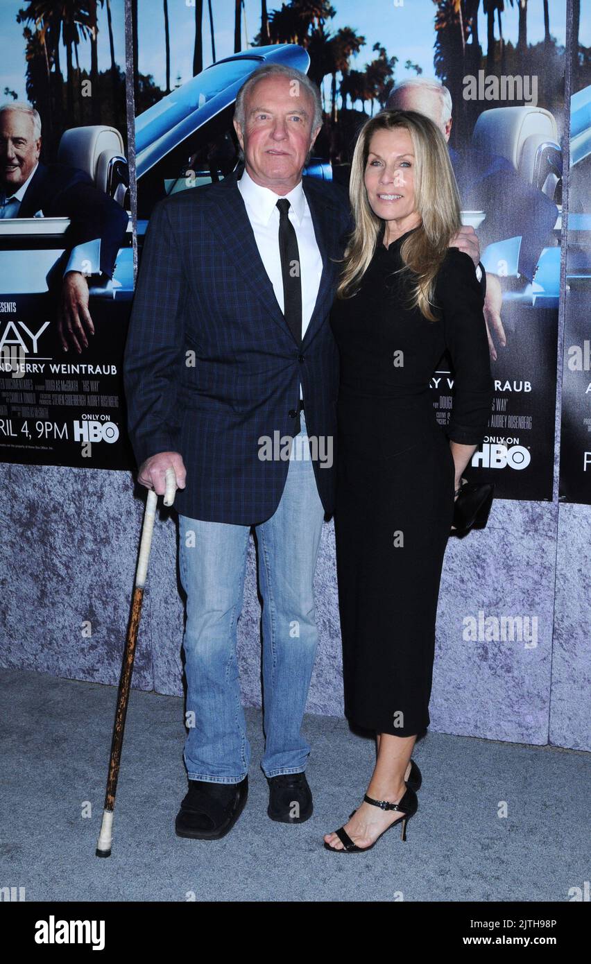 March 22, 2011 Hollywood, Ca. James Caan and wife Linda Stokes HBO's ...
