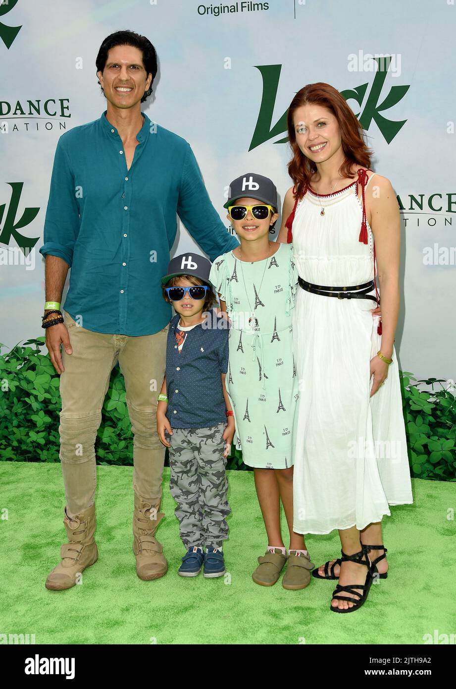 Anna Trebunskaya and Nevin Millan arriving to Apple Original Films ...