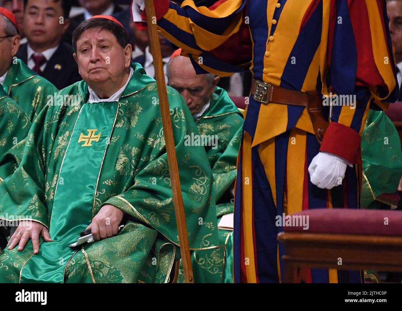 St. Peter’s Basilica, Vatican, August 30, 2022. Brazilian cardinal Joao ...