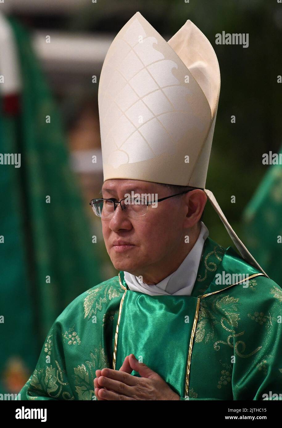 St. Peter’s Basilica, Vatican, August 30, 2022. Philippines’ Cardinal ...