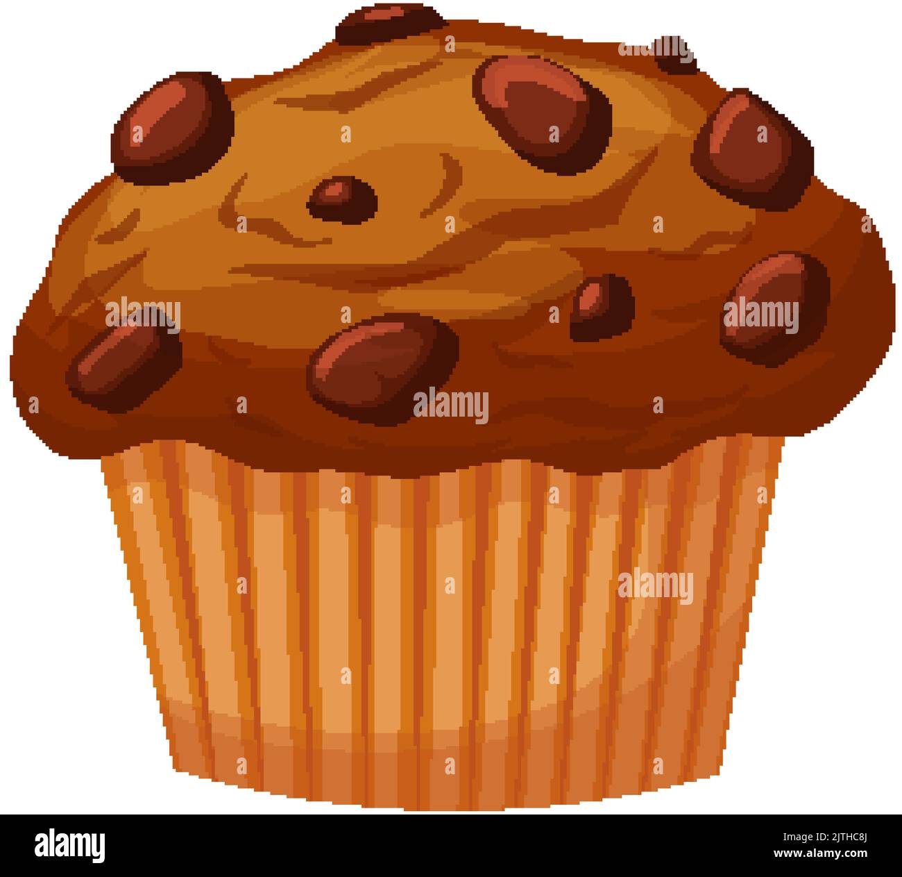 muffin cartoon vector illustration Stock Vector Image & Art - Alamy