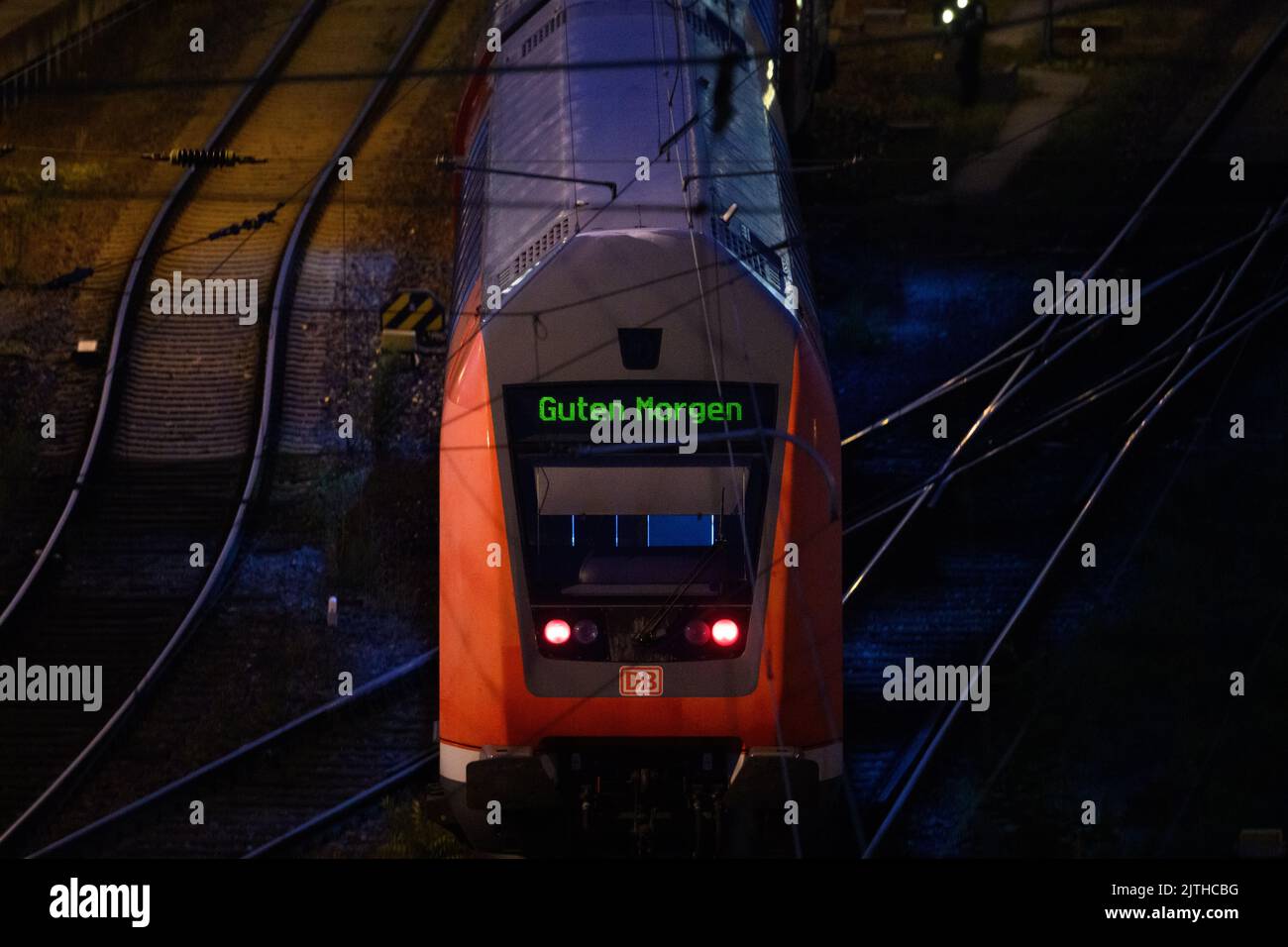 Dresden, Germany. 31st Aug, 2022. On a train of the Deutsche Bahn (DB ...