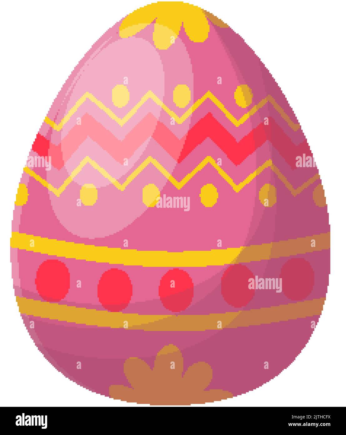 Easter Egg Cartoon Vector Illustration Stock Vector Image And Art Alamy