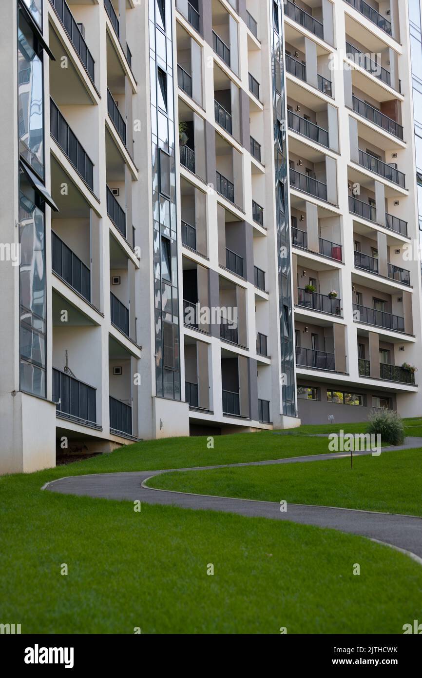New residential area in Cluj- Napoca, Romania - Flat blocks in ...
