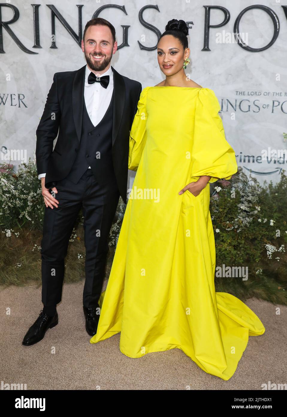 London, UK. 30th Aug, 2022. Thomas Hefferon (L) and Cynthia Addai ...