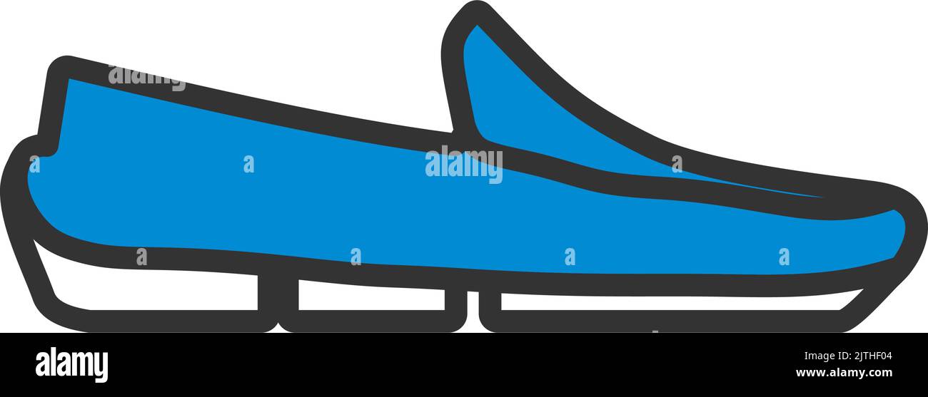 Moccasin Icon. Editable Bold Outline With Color Fill Design. Vector Illustration Stock Vector ...