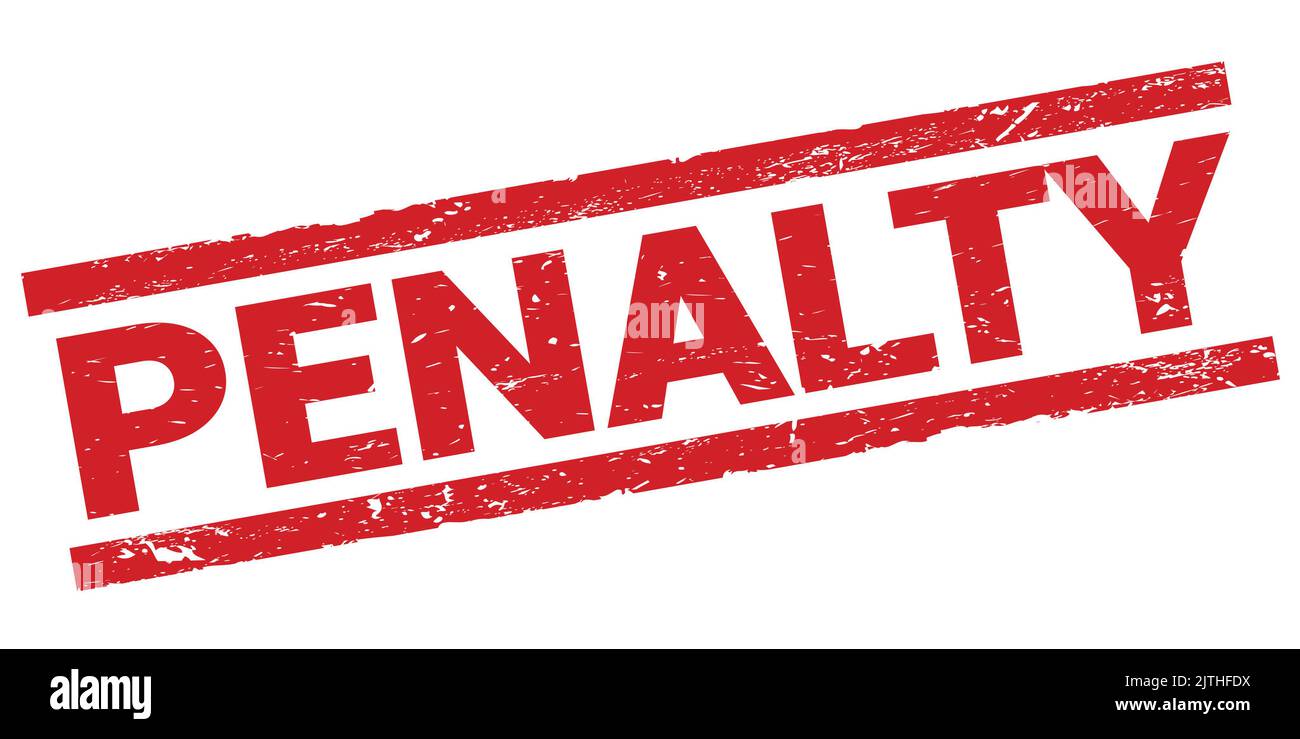 Penalty stamp hi-res stock photography and images - Alamy