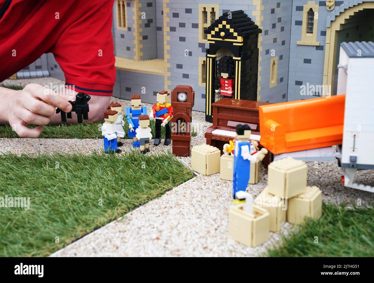 Legoland Windsor Resort Model Maker Will Metcalfe finalises the display ...