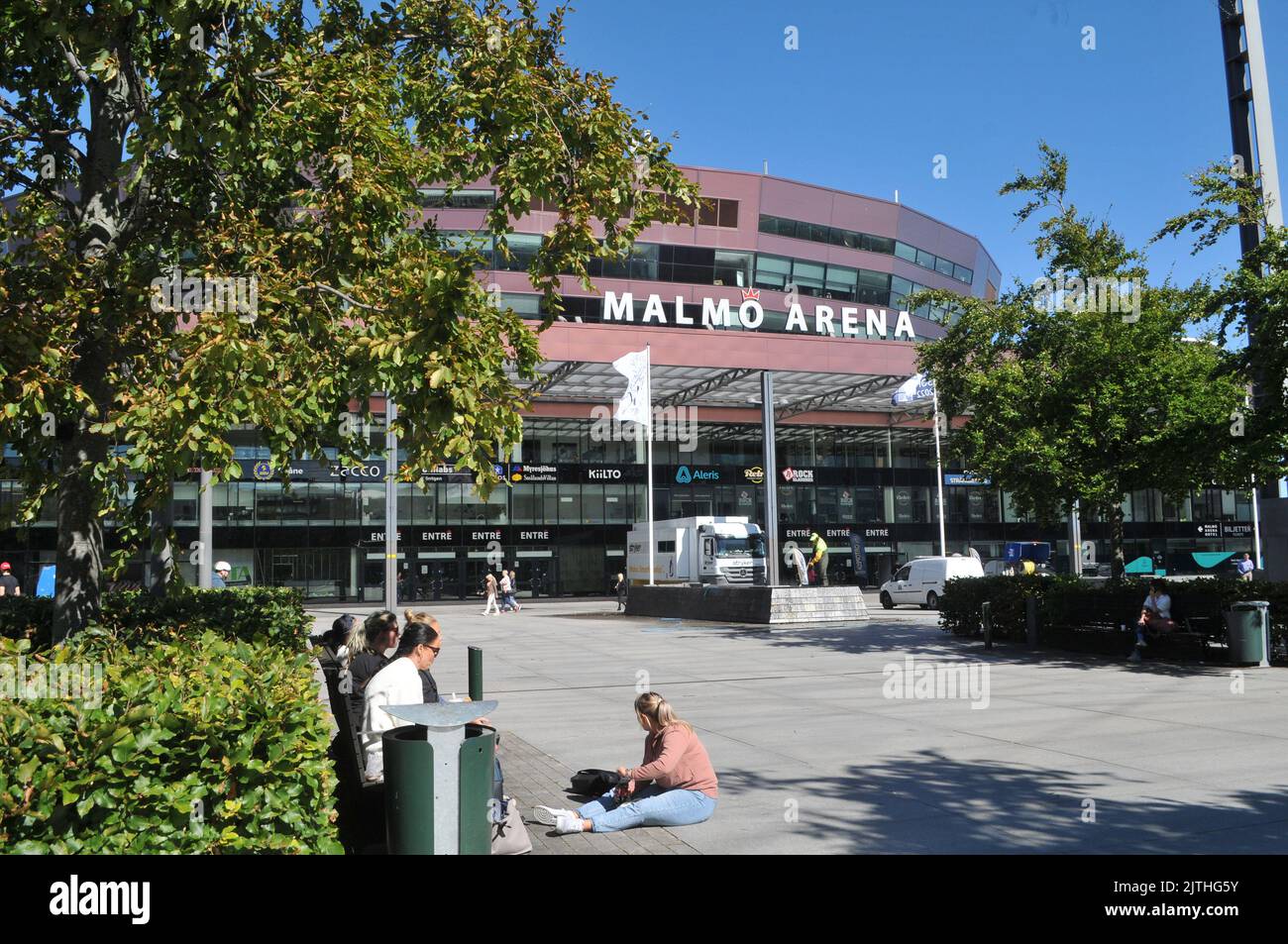 Hyllie-Malmo /Sweden/30 August 2022/Malmo arena sports in sedish ...