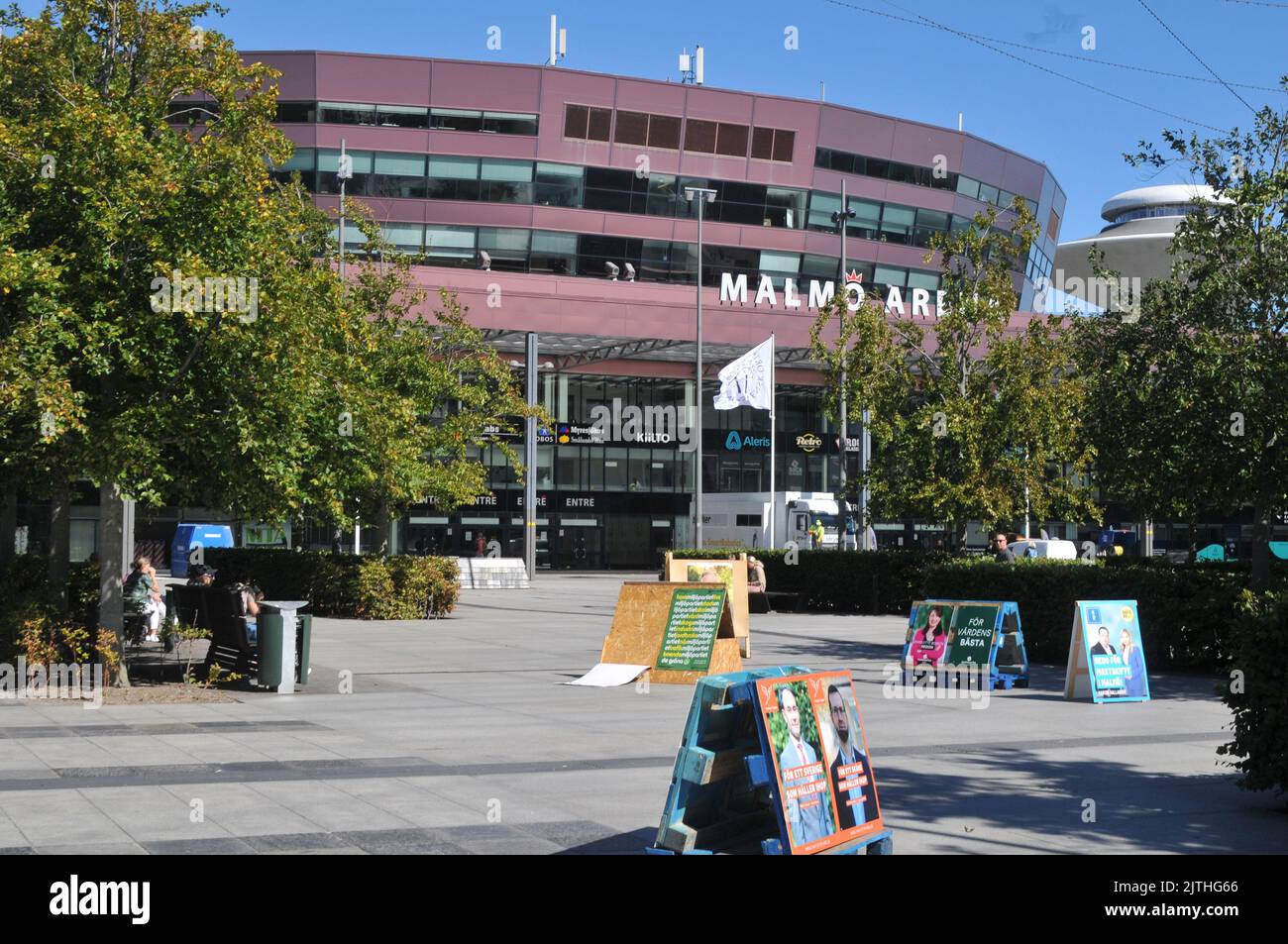 Hyllie-Malmo /Sweden/30 August 2022/Malmo arena sports in sedish ...