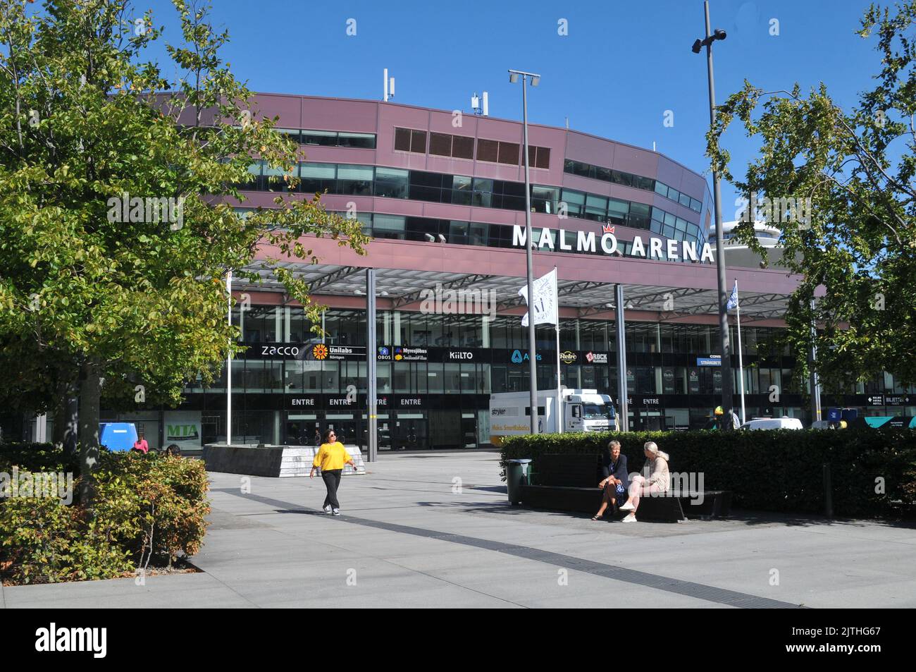 Hyllie-Malmo /Sweden/30 August 2022/Malmo arena sports in sedish ...