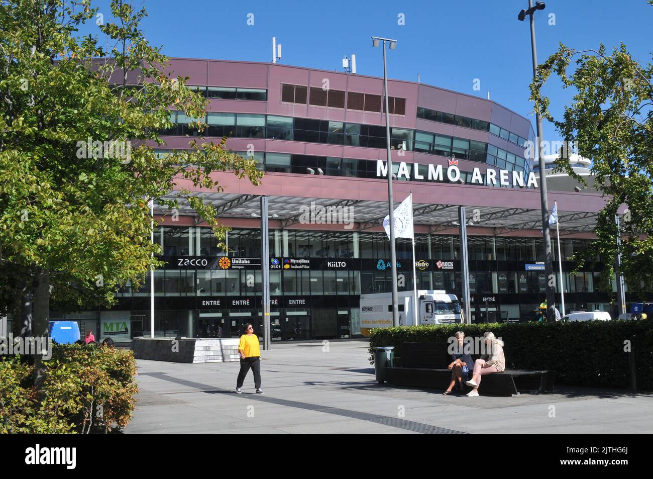Hyllie-Malmo /Sweden/30 August 2022/Malmo arena sports in sedish ...