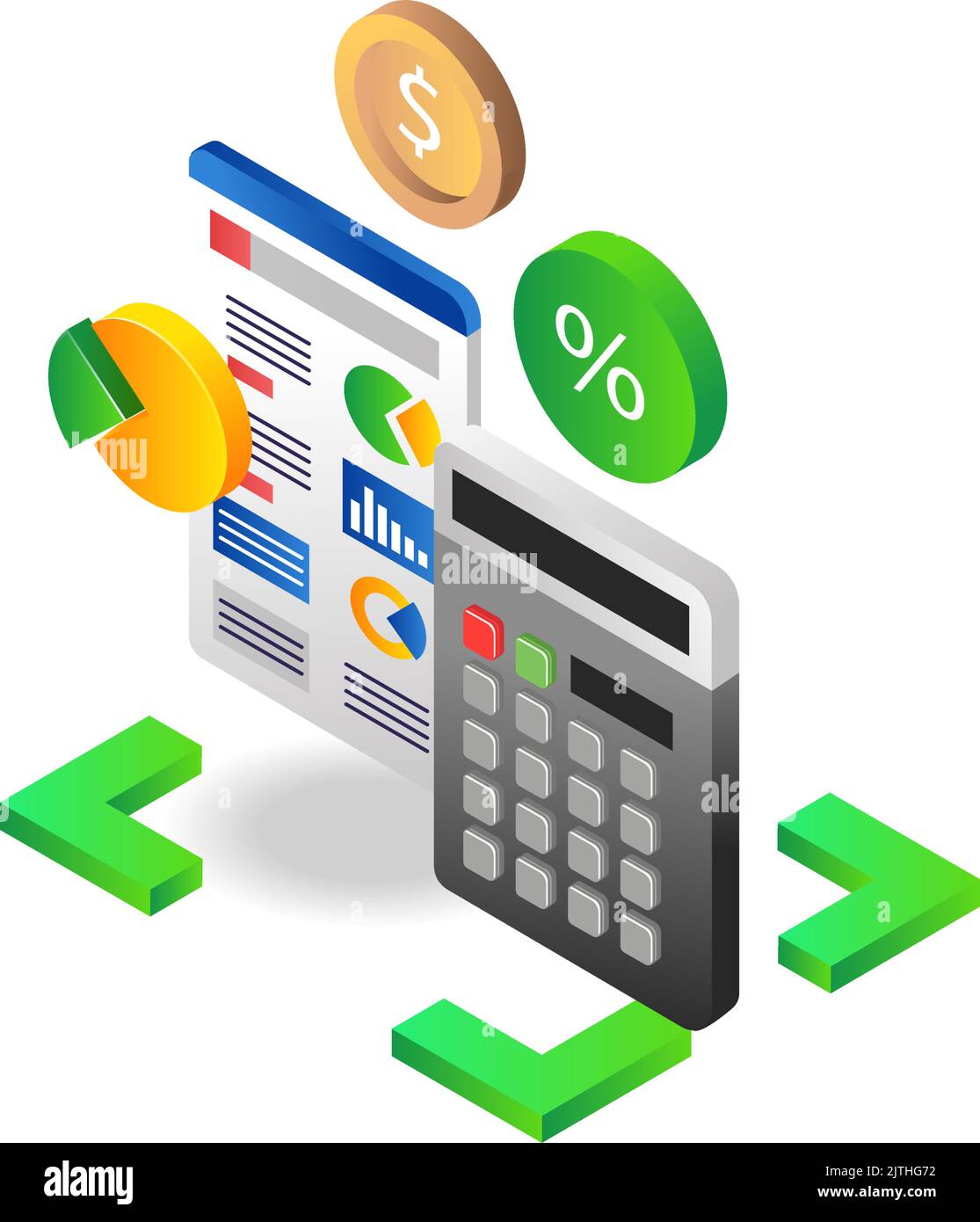 Balance calculation Stock Vector Images - Alamy