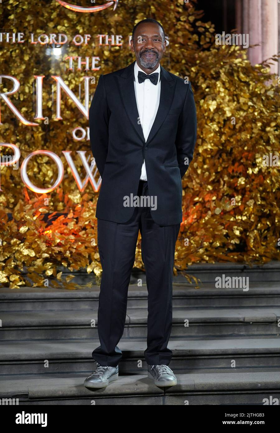 Sir Lenny Henry attending the after party for The Lord of the Rings ...