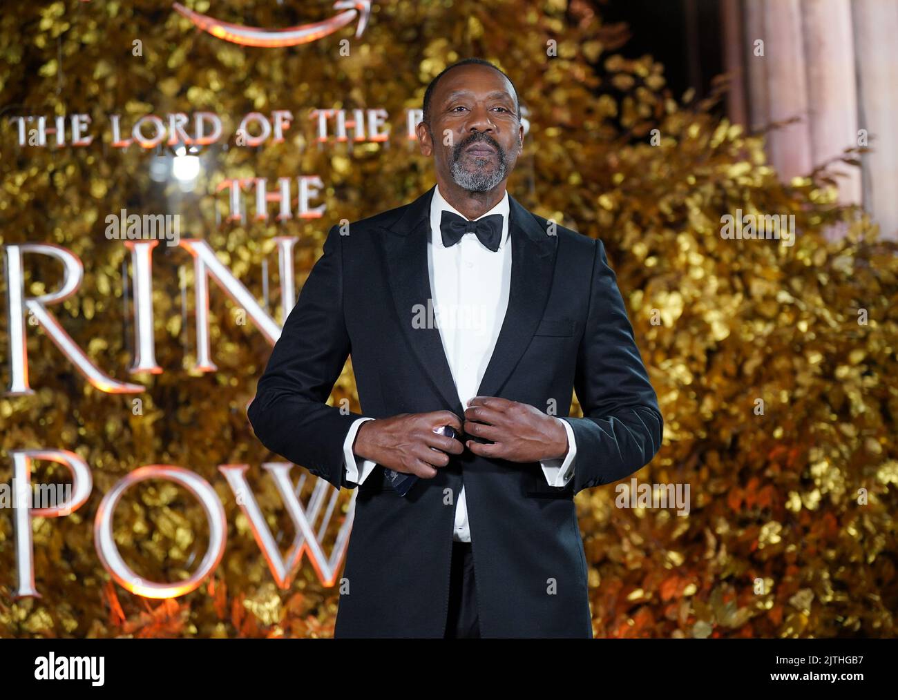 Sir Lenny Henry attending the after party for The Lord of the Rings ...