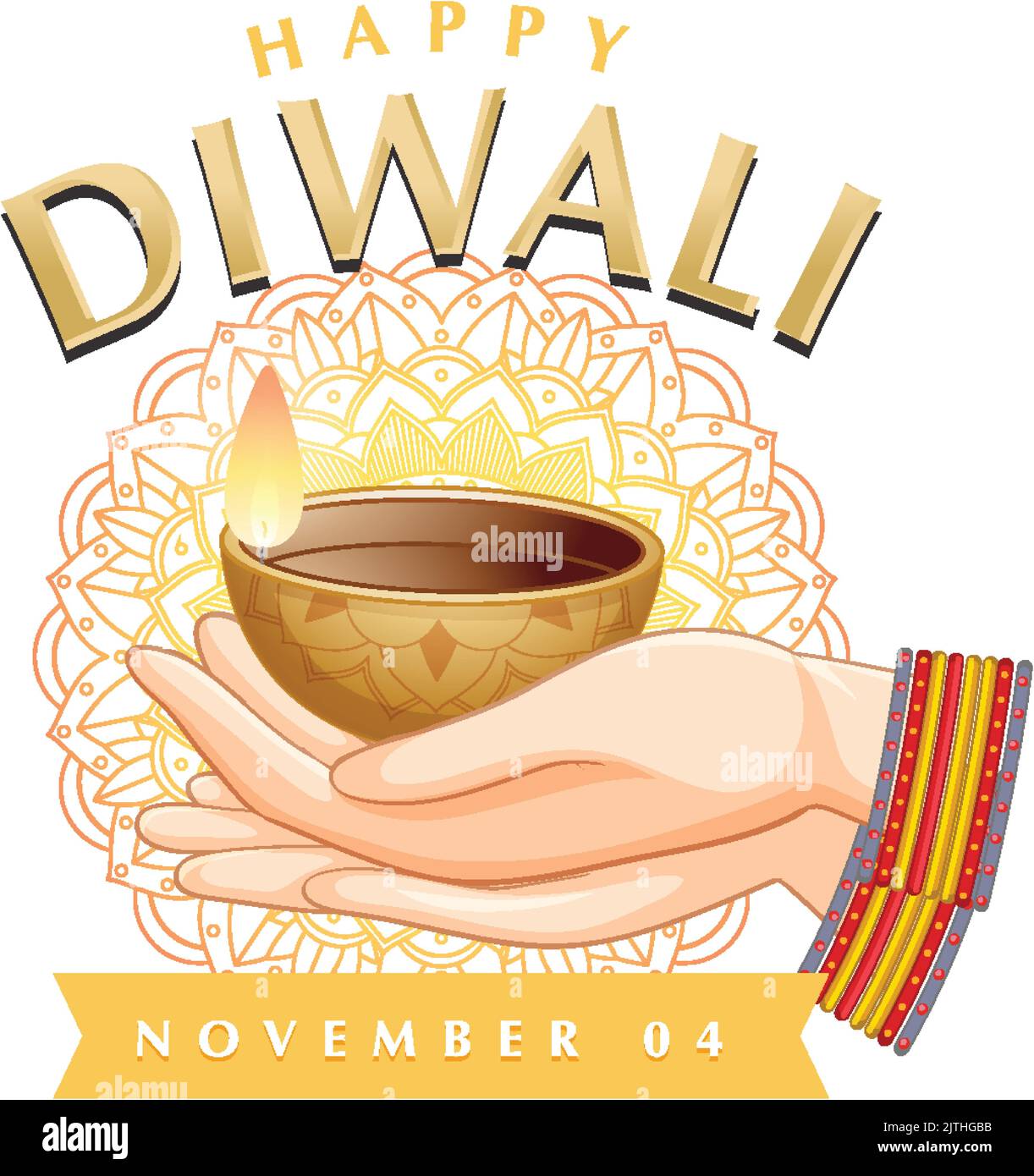 Happy Diwali Day Poster Design illustration Stock Vector Image & Art ...