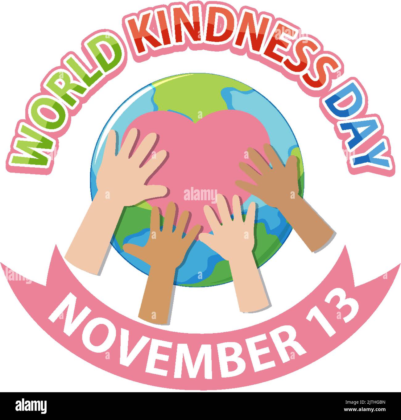 World Kindness Day Banner Design illustration Stock Vector Image & Art ...